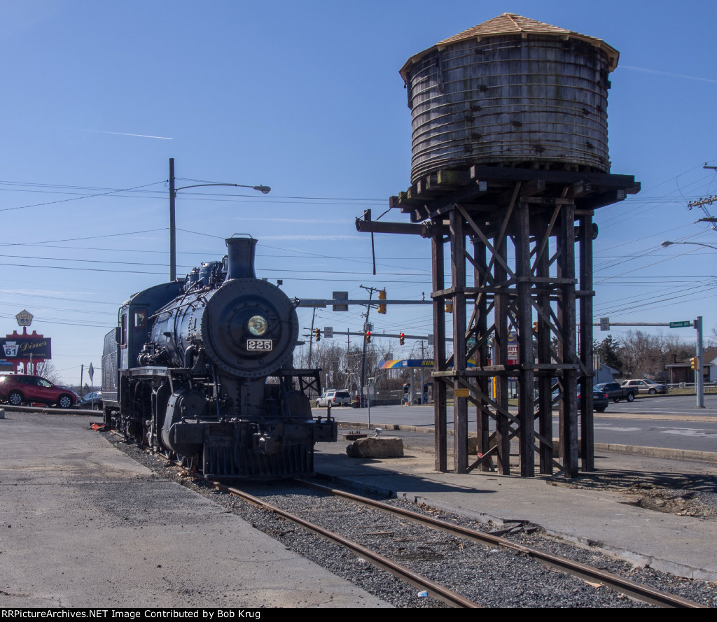 RBMN 225 at the new tourist passenger station/boarding area alongside PA route 61 north of ...